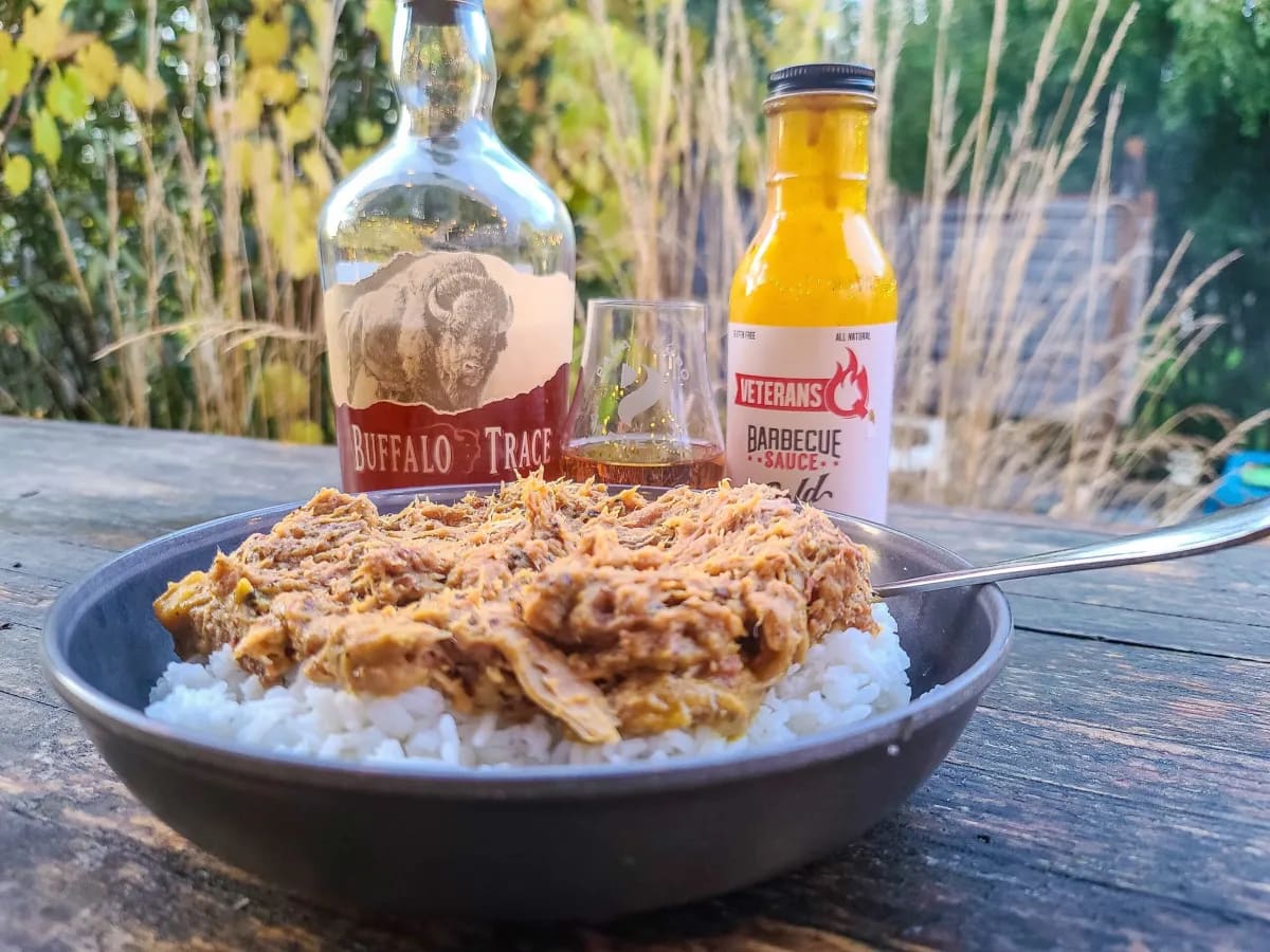 South Carolina Hash over Rice - Happy Muncher