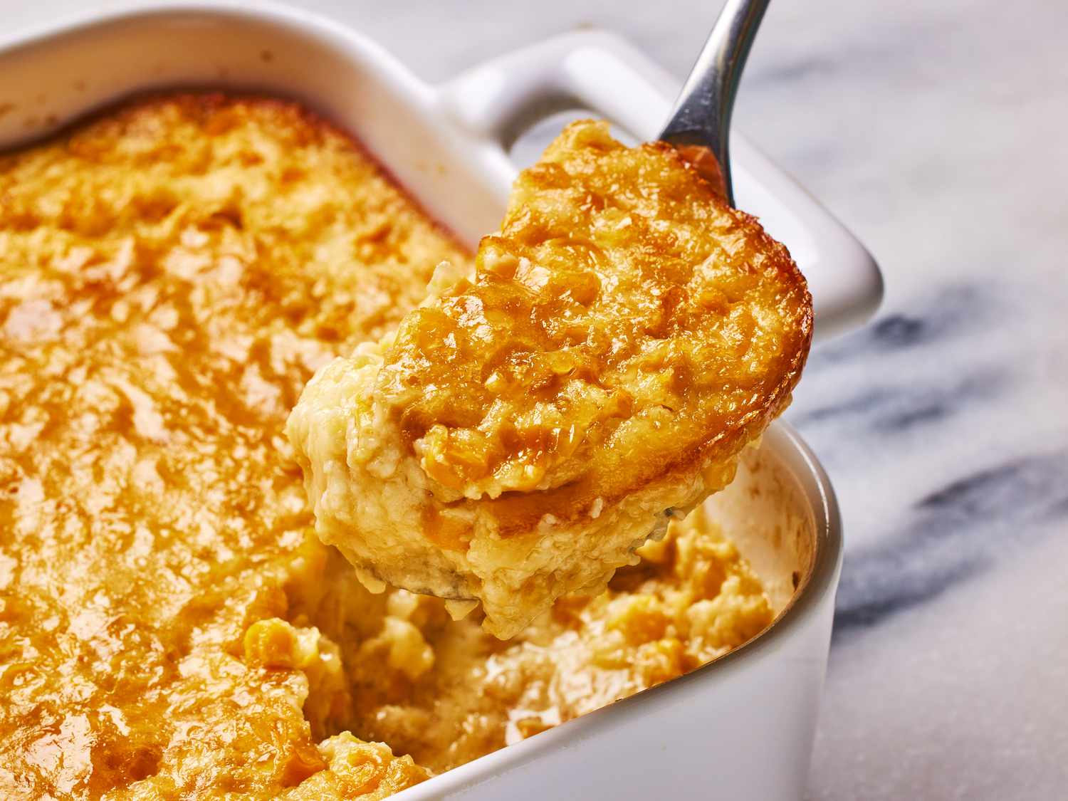 Old-Fashioned Corn Pudding - Happy Muncher