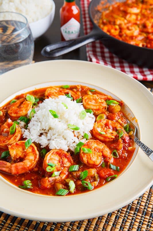 Easy Shrimp Creole - Happy Muncher