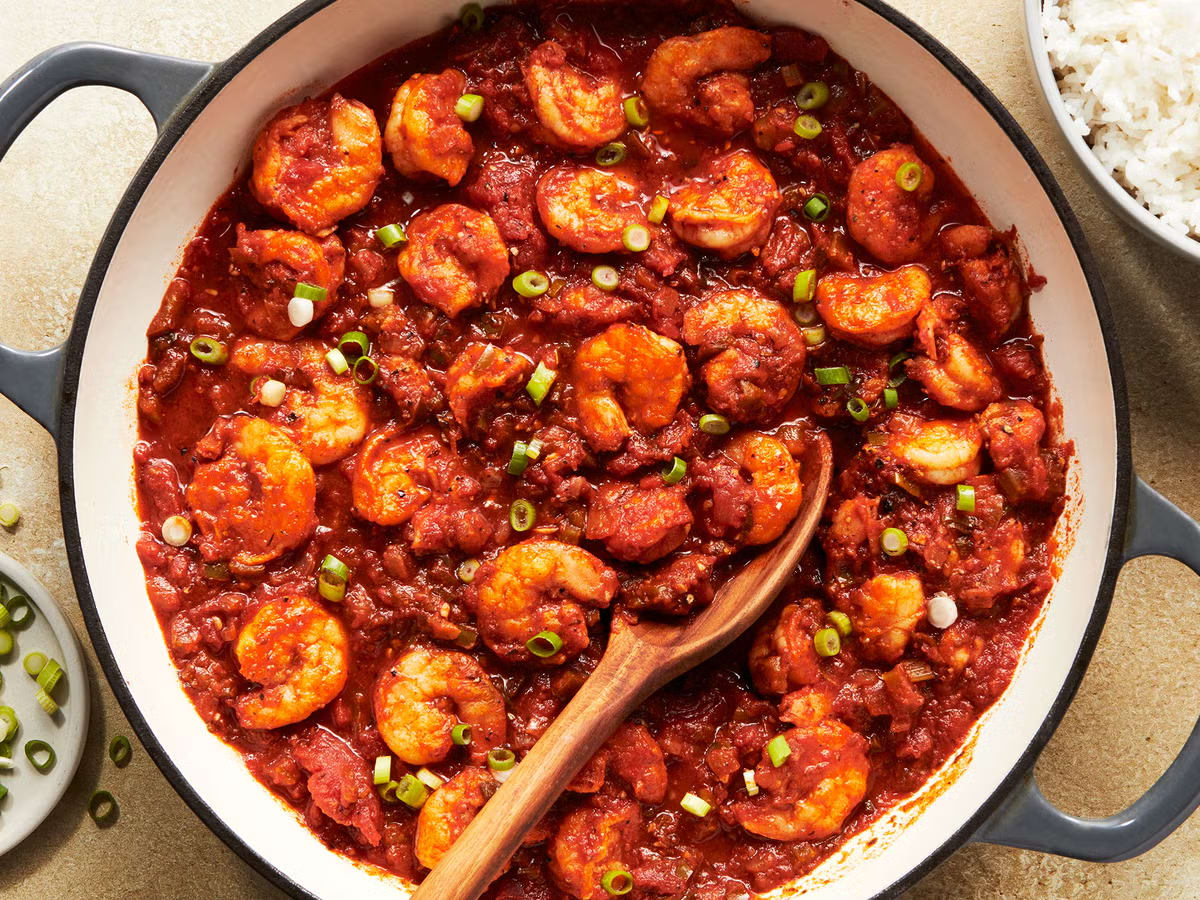 Easy Shrimp Creole - Happy Muncher