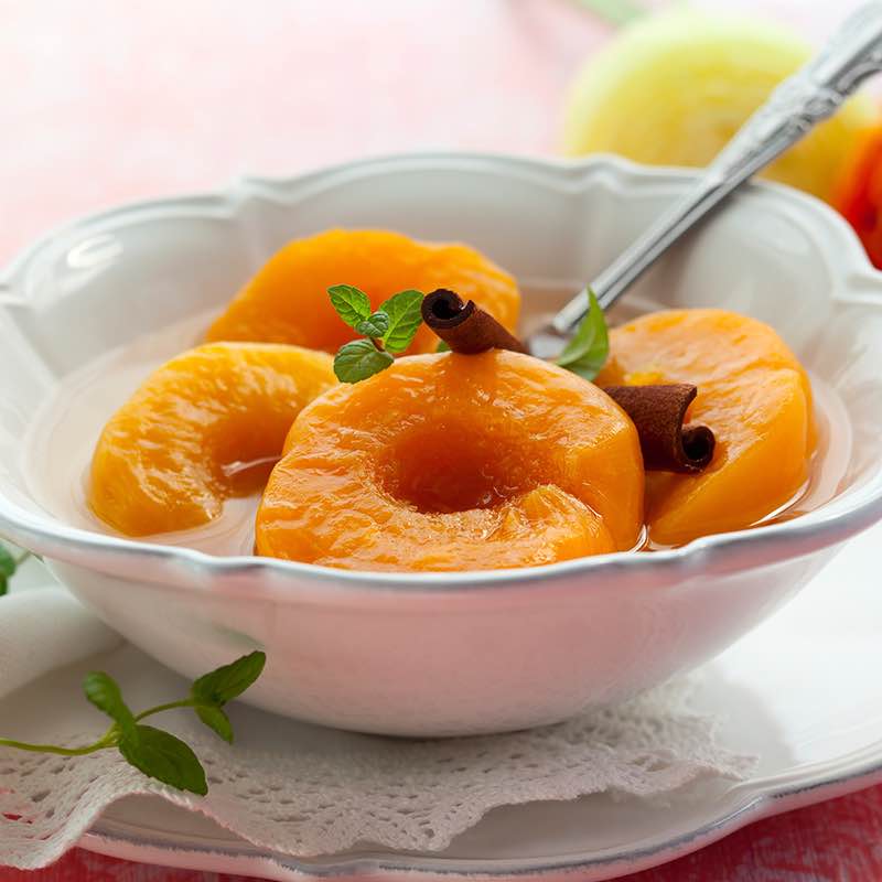 Home Canned Spiced Peaches (My Grandma's Recipe) - Happy Muncher