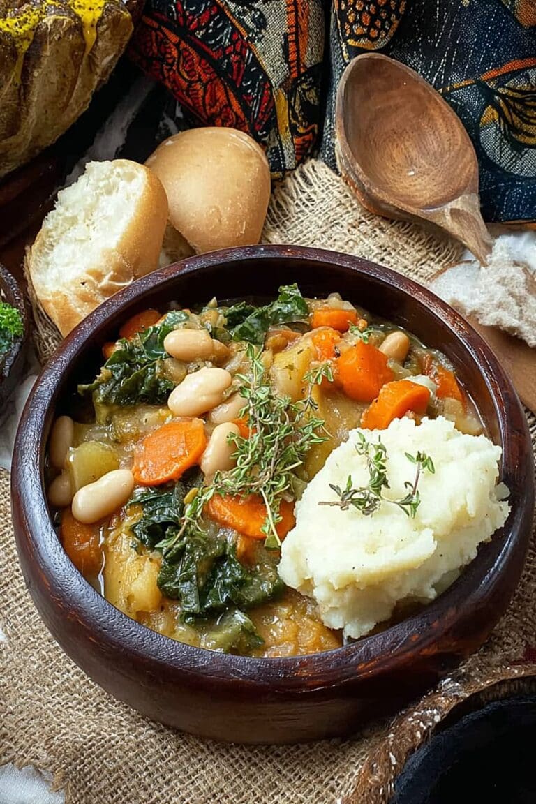 Medieval Pottage Stew - Happy Muncher