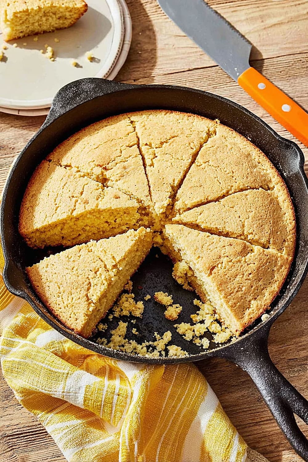 The Parton Family's Skillet Cornbread - Happy Muncher