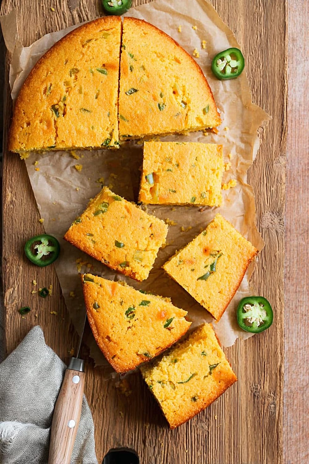 Buttermilk Jalapeño Cheddar Cornbread (Dolly Parton Favorite) - Happy ...