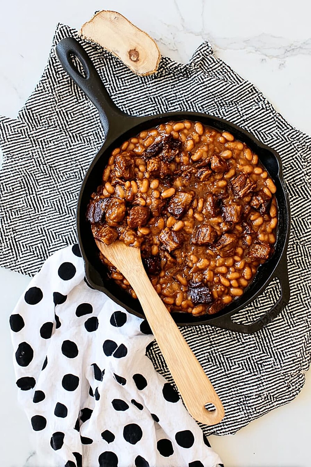 Burnt Ends Baked Beans - Happy Muncher