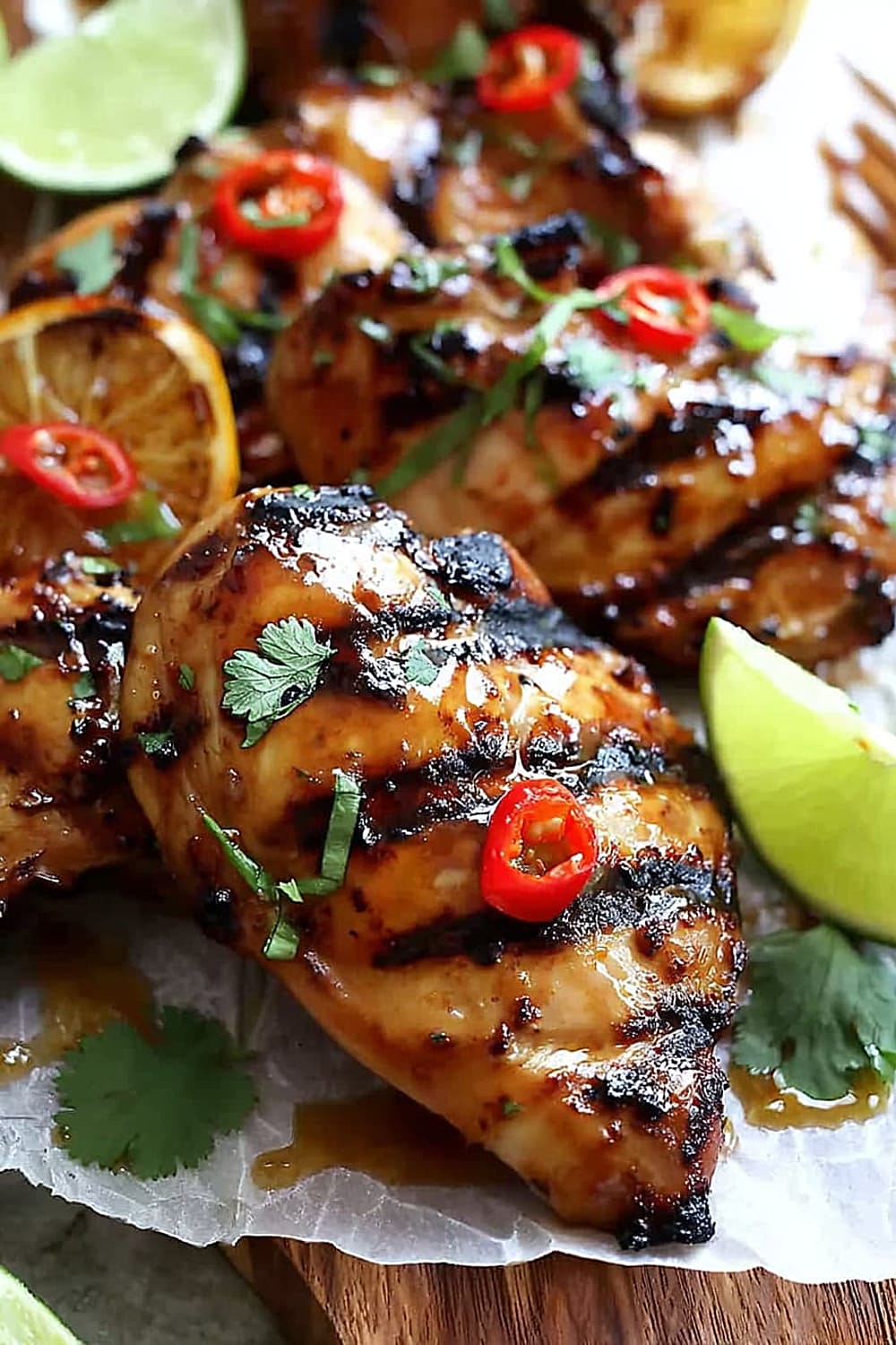 Grilled Marinated Thai Chicken (Gai Yang) - Happy Muncher