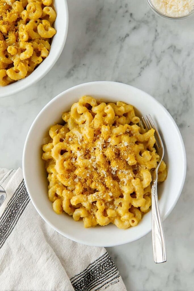 10min Vegan Mac & Cheese - Happy Muncher