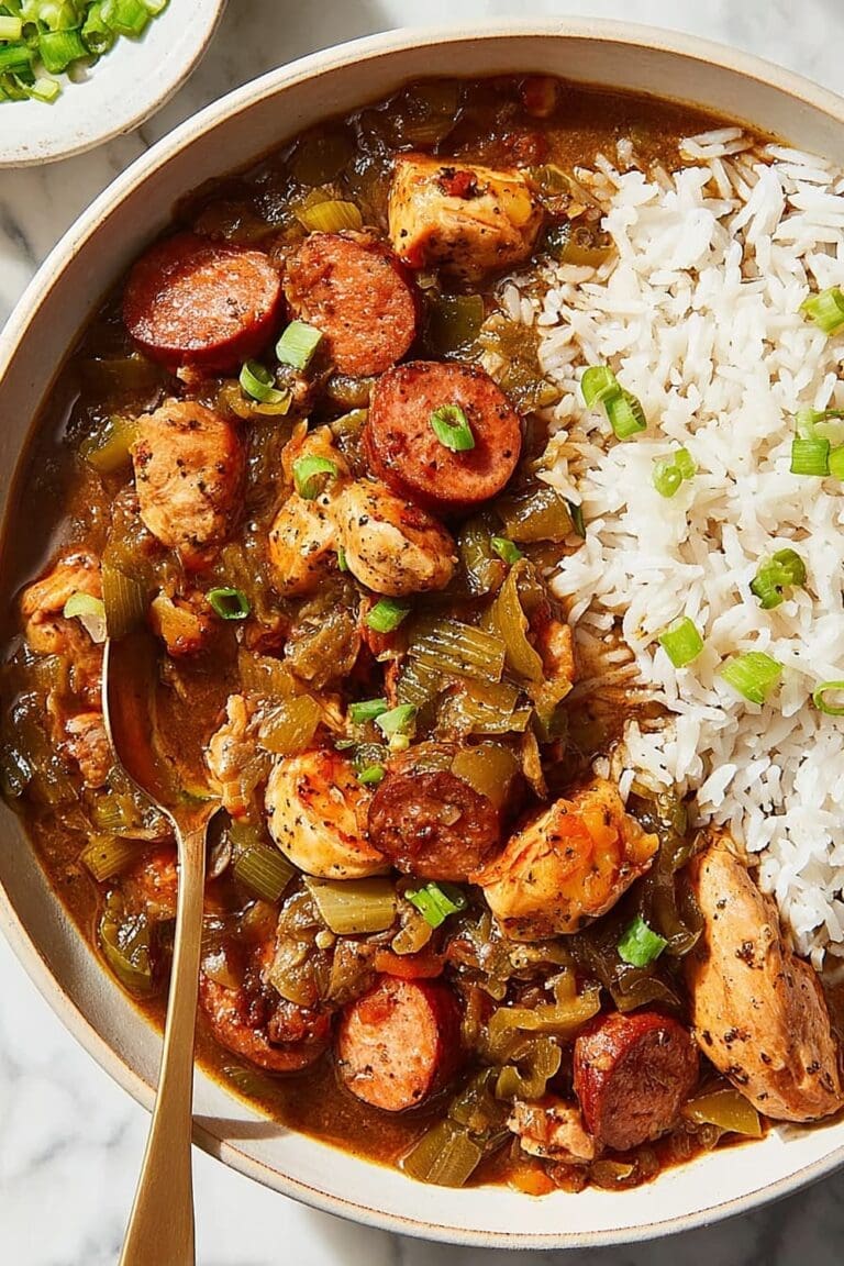Classic Cajun Gumbo - Happy Muncher