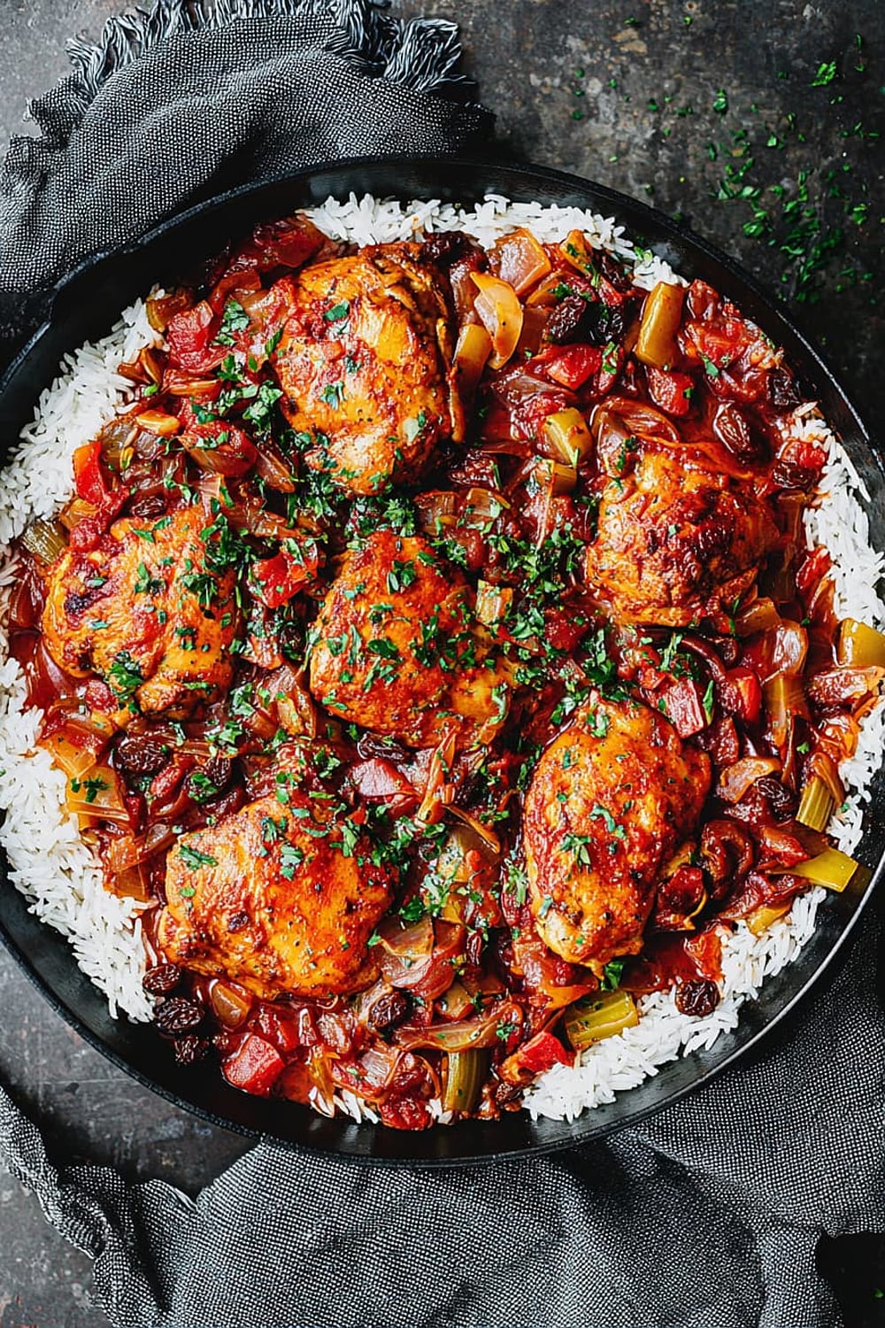 Country Captain's Chicken - Happy Muncher