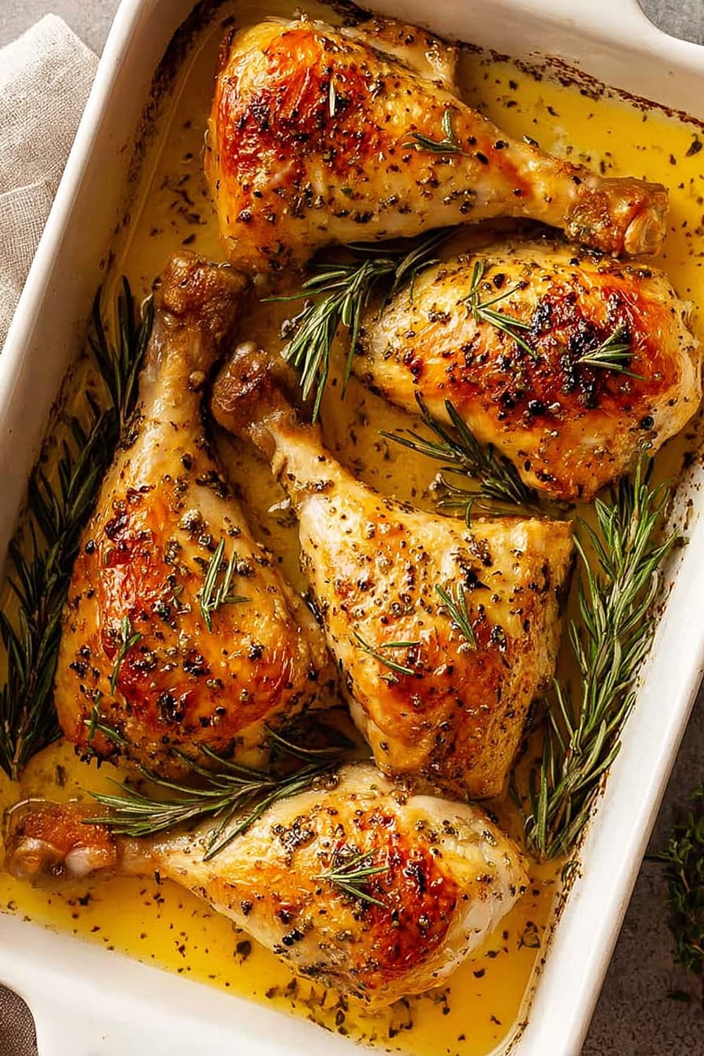 Herb & Garlic Chicken Marylands - Happy Muncher