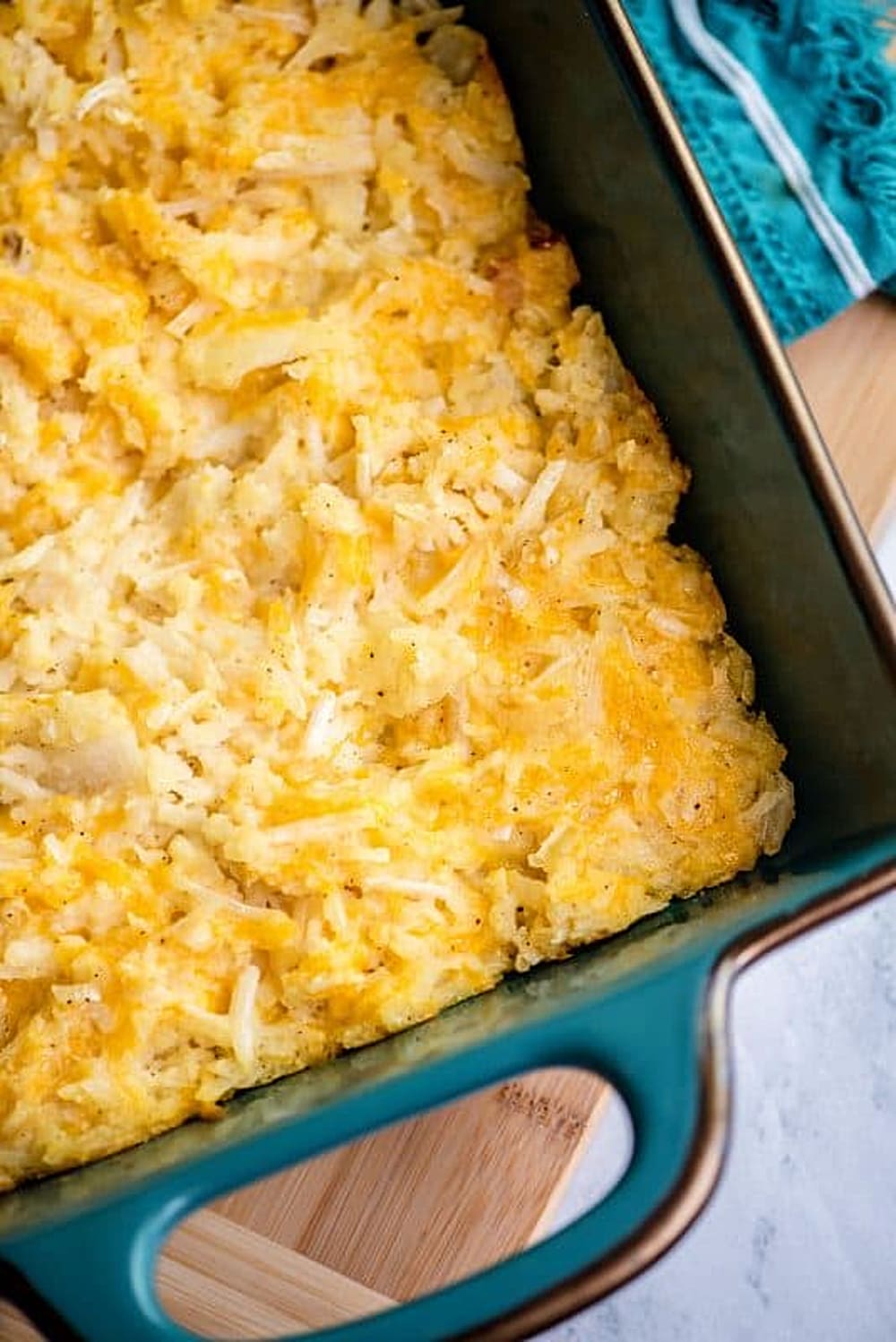 Copy Cat Cracker Barrel Hashbrown Casserole Recipe - Happy Muncher