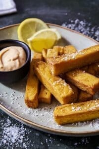 Panisse (Chickpea Fries) - Happy Muncher