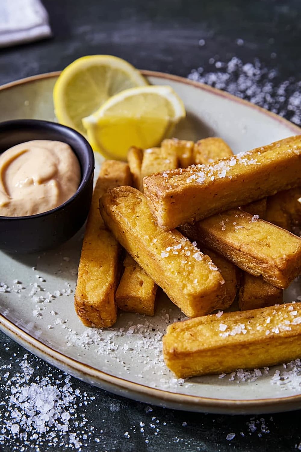Panisse (Chickpea Fries) - Happy Muncher