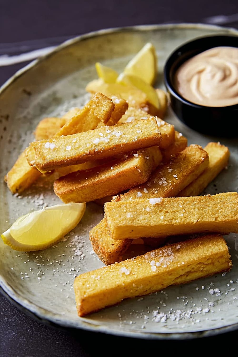 Panisse (Chickpea Fries) - Happy Muncher