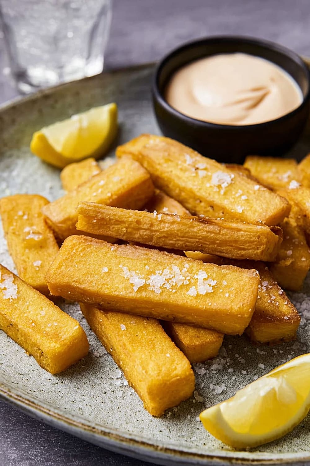 Panisse (Chickpea Fries) - Happy Muncher
