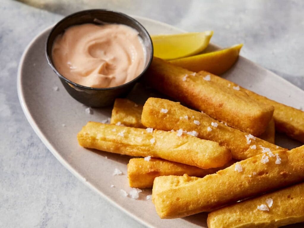 Panisse (Chickpea Fries) - Happy Muncher