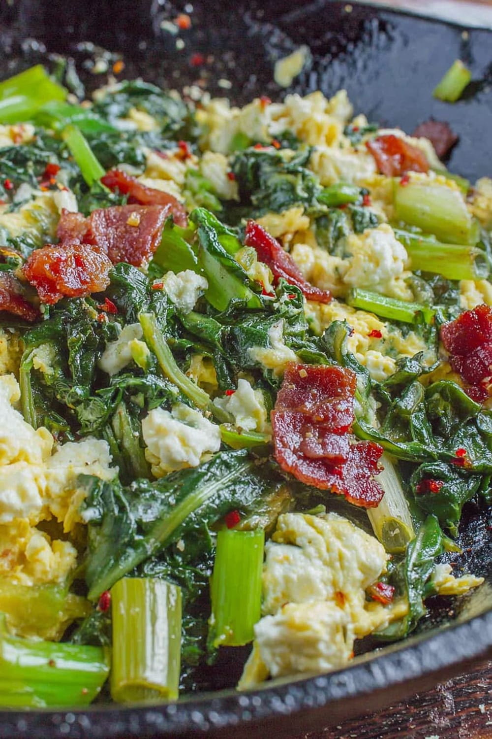Southern-Style Polk Salad with Eggs + Bacon (Poke Salad Recipe) - Happy ...