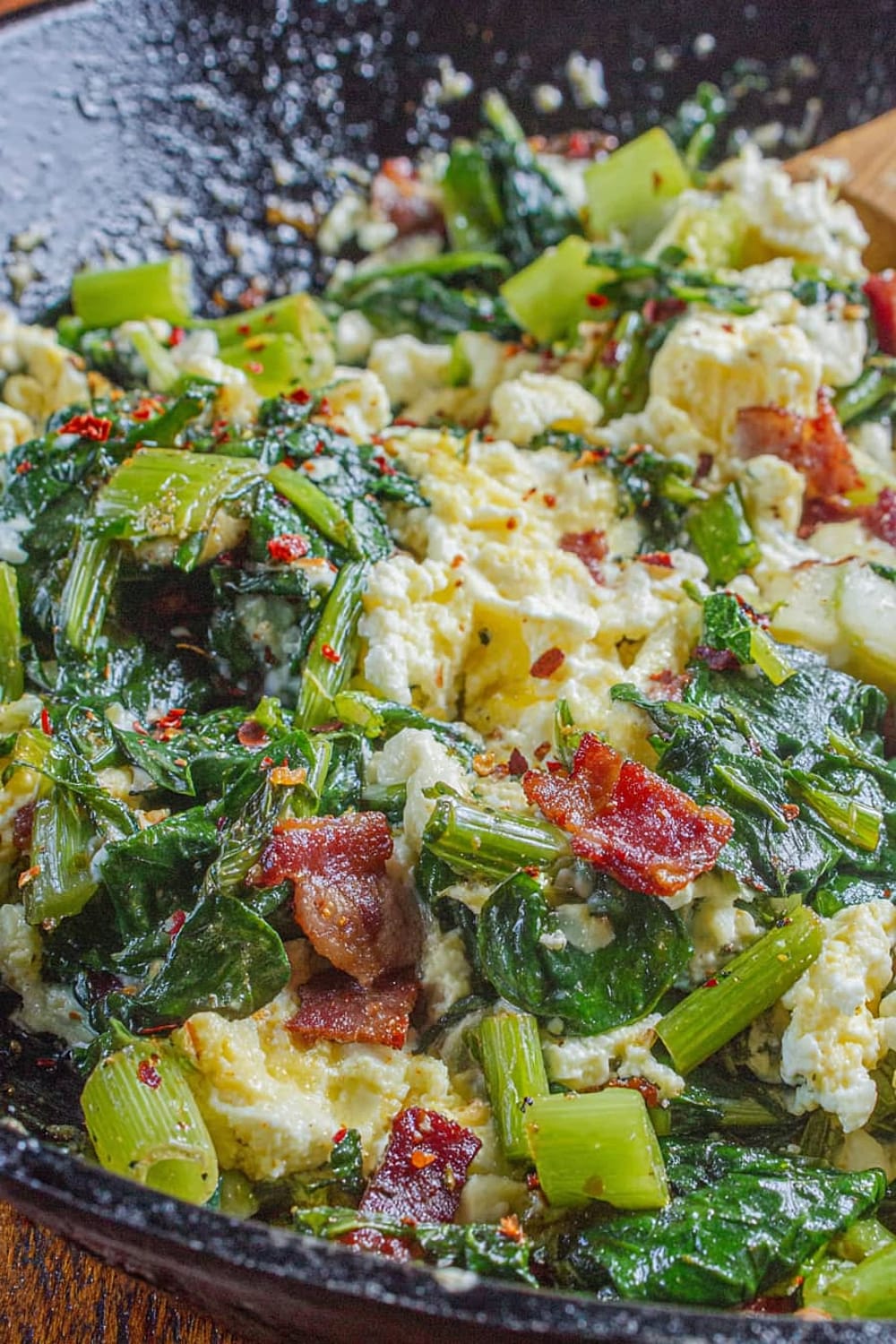 Southern-Style Polk Salad with Eggs + Bacon (Poke Salad Recipe) - Happy ...