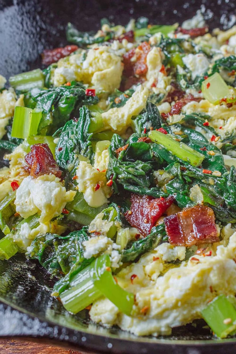 Southern-Style Polk Salad with Eggs + Bacon (Poke Salad Recipe) - Happy ...