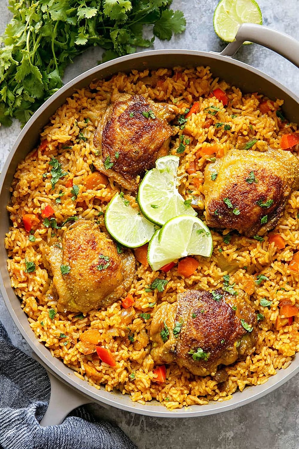 One Pot Curry Chicken and Rice - Happy Muncher