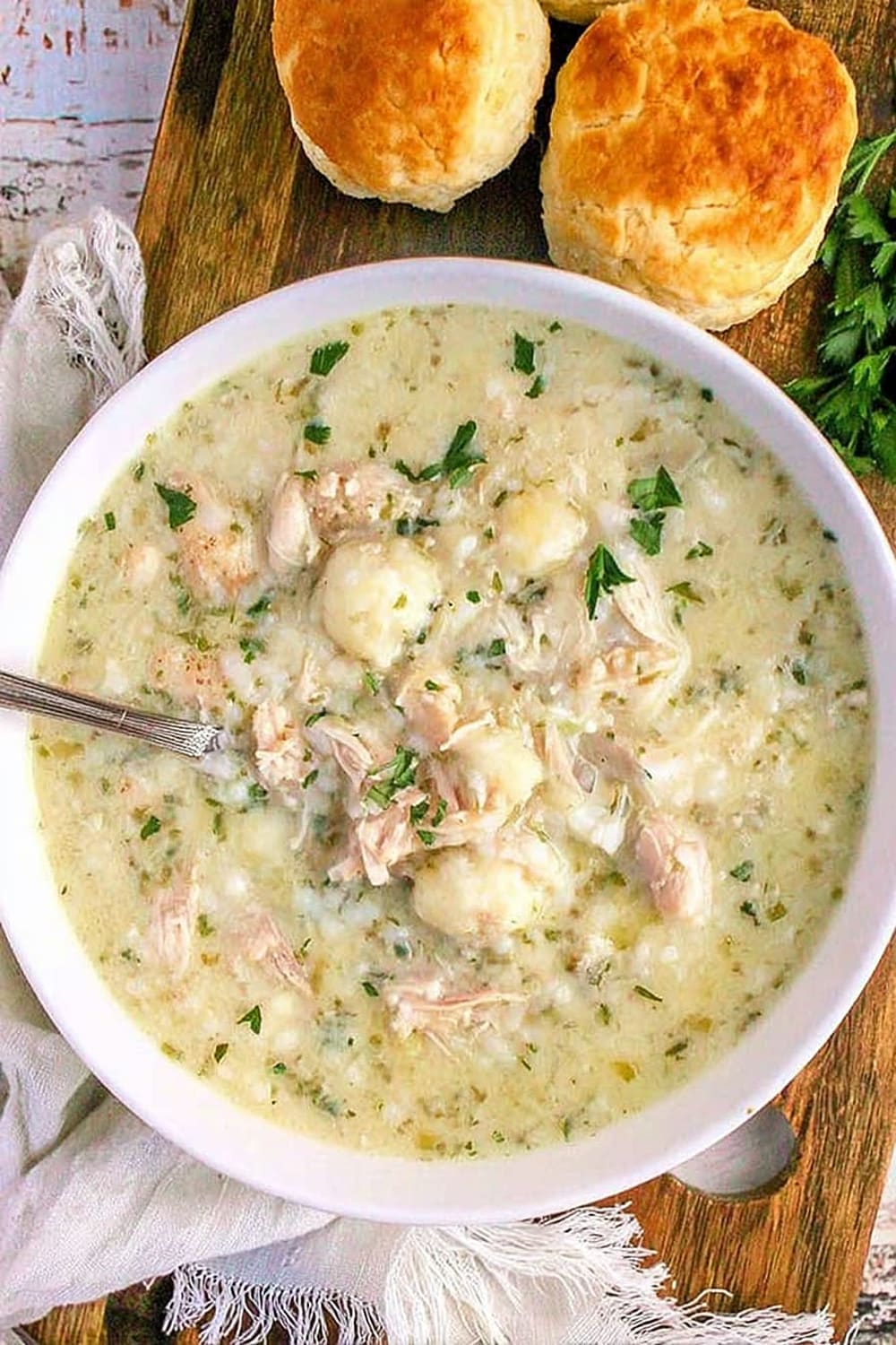 Country Classic Chicken Rivel Soup - Happy Muncher