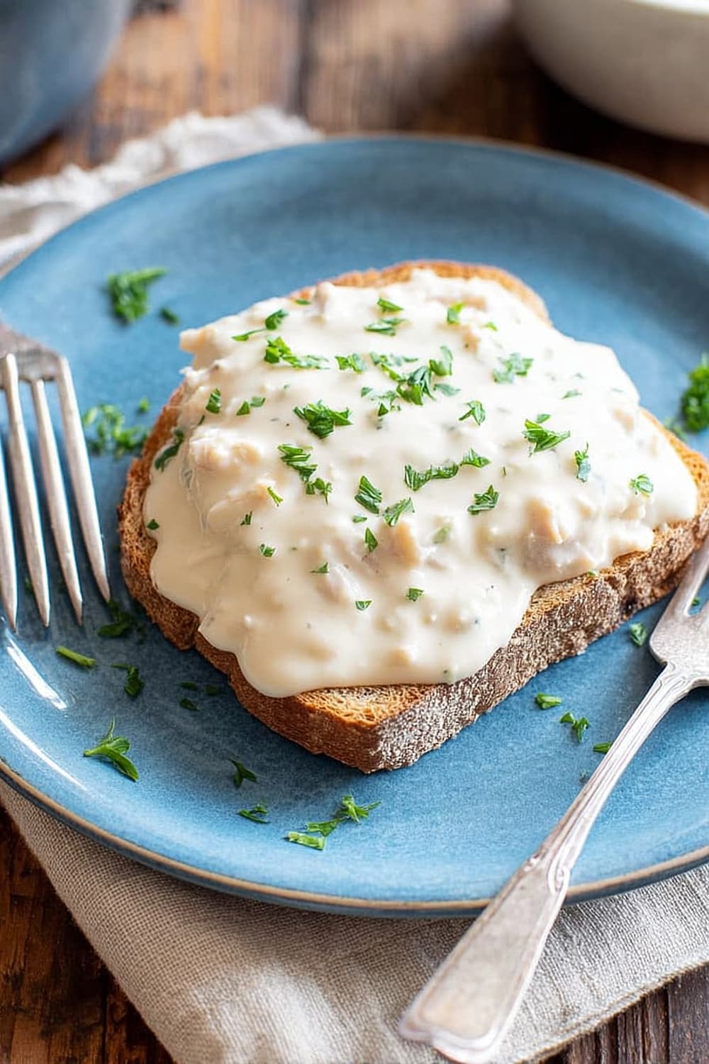 Creamed Tuna on Toast - Happy Muncher