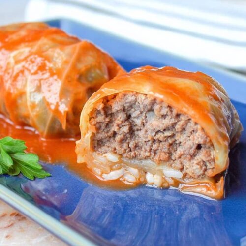 Halupki Stuffed Cabbage Rolls - Happy Muncher