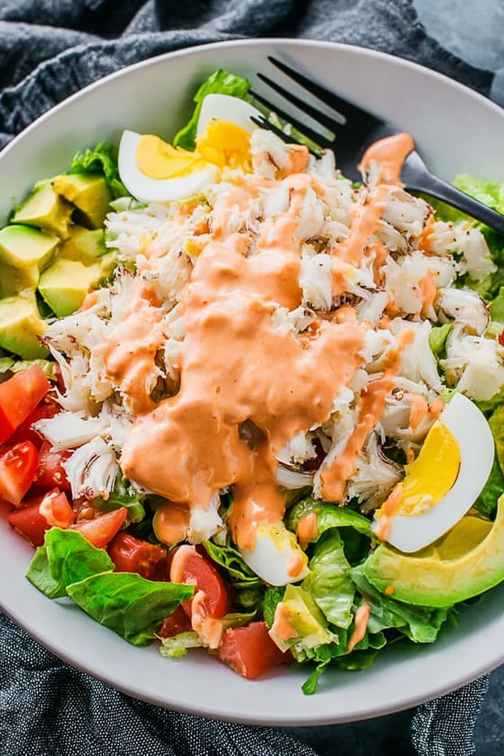 Crab Louie Salad - Happy Muncher