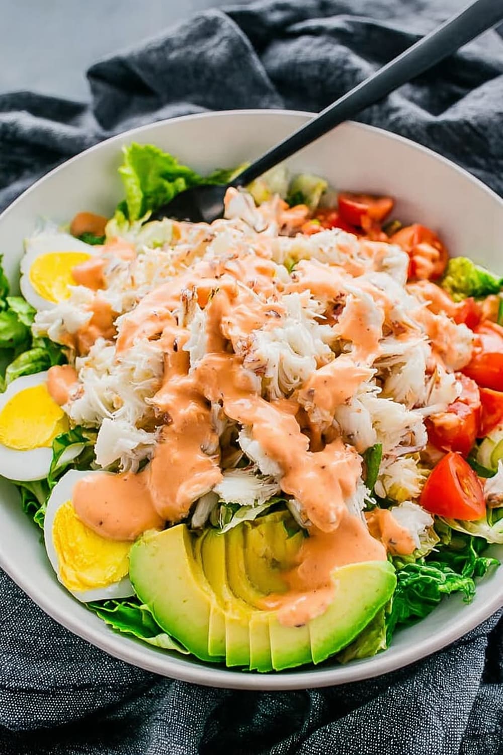Crab Louie Salad - Happy Muncher