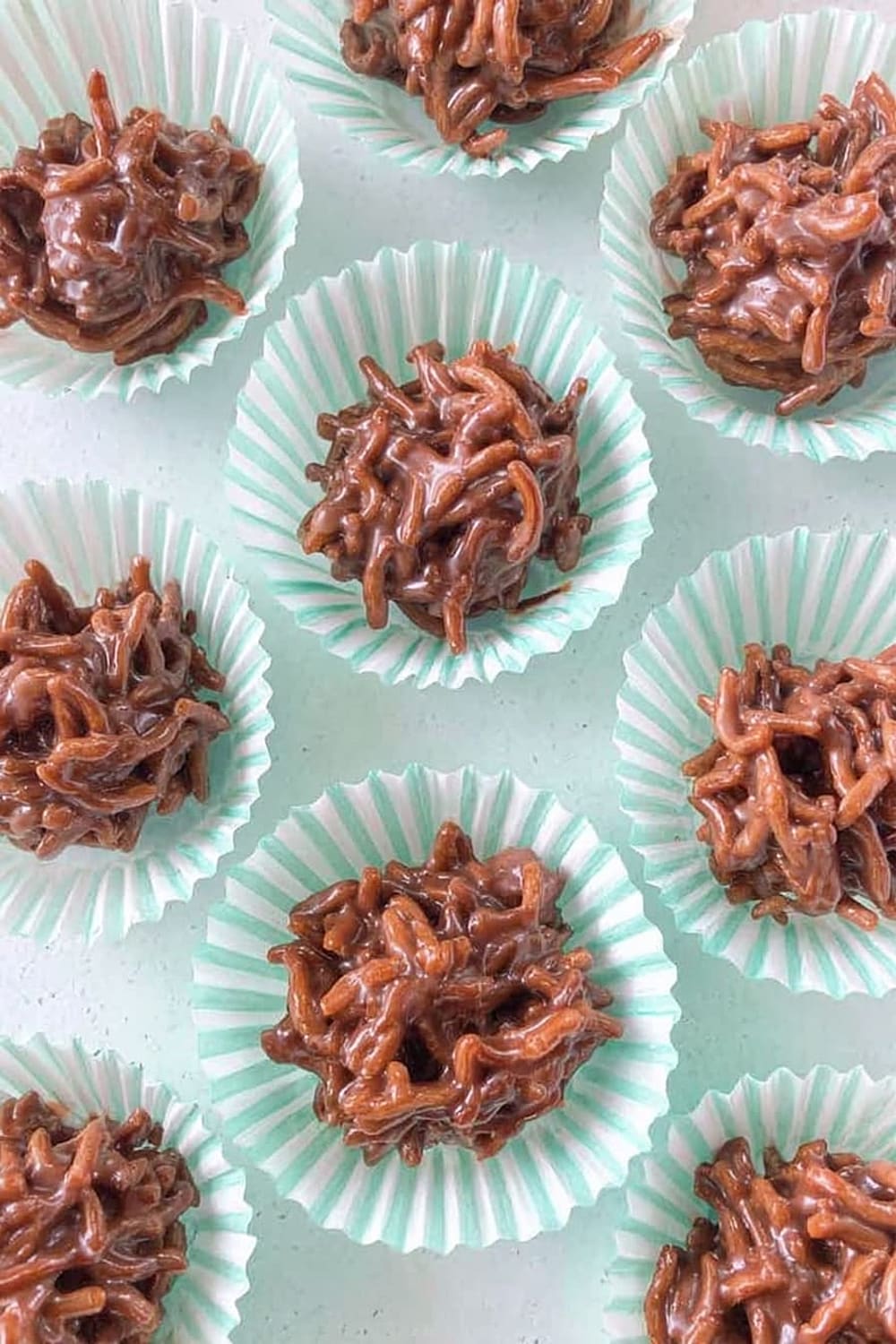 Chocolate Butterscotch Haystacks - Happy Muncher