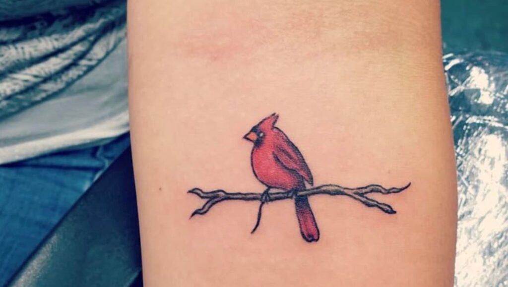 30 Beautiful Cardinal Tattoos - Happy Muncher