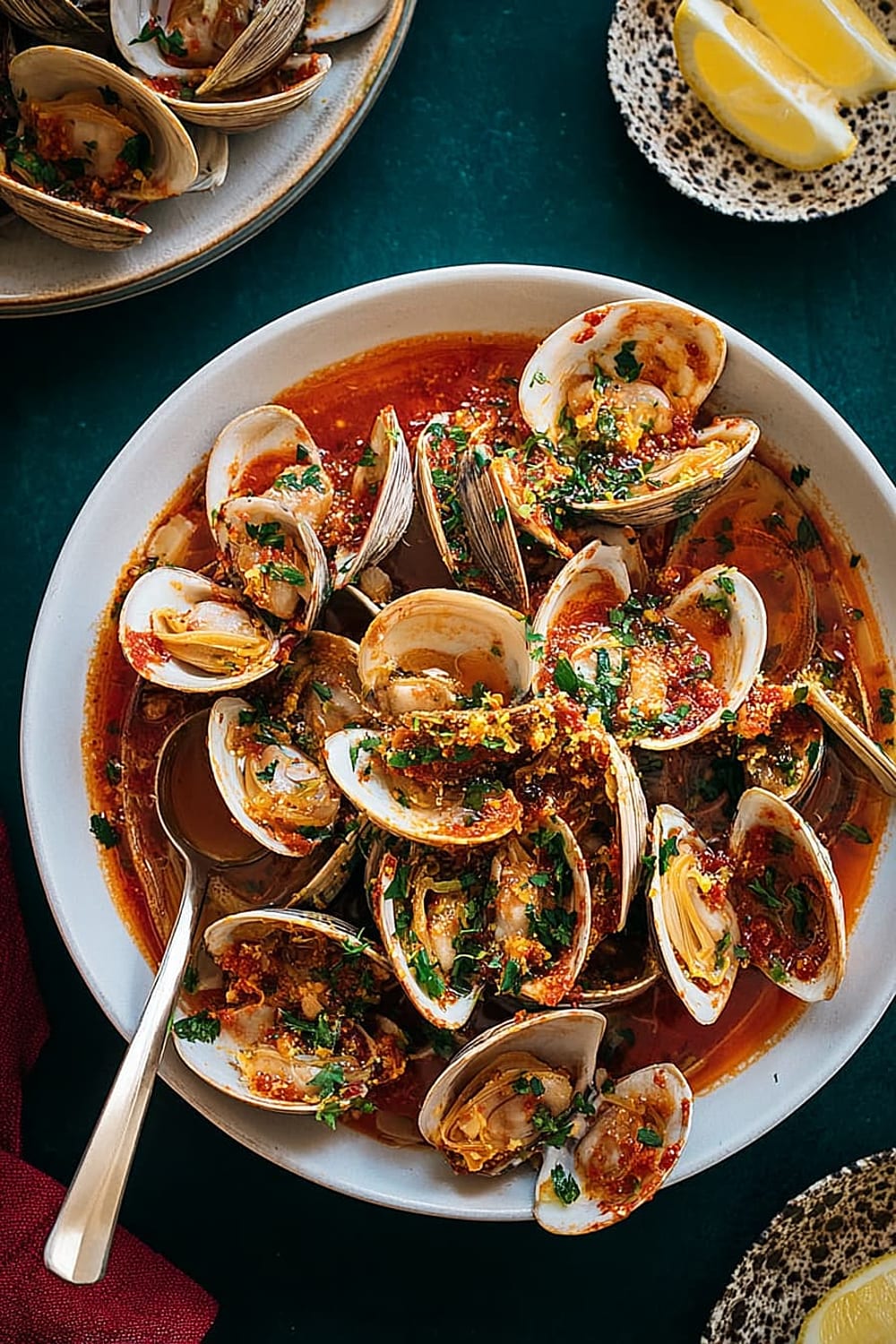 Clams Posillipo - Happy Muncher