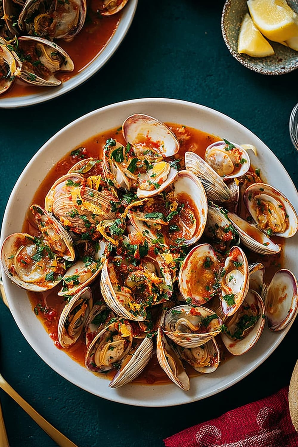 Clams Posillipo - Happy Muncher