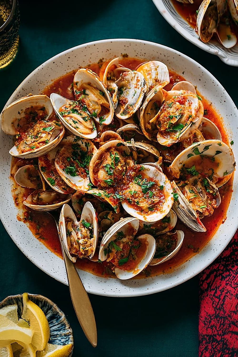 Clams Posillipo - Happy Muncher