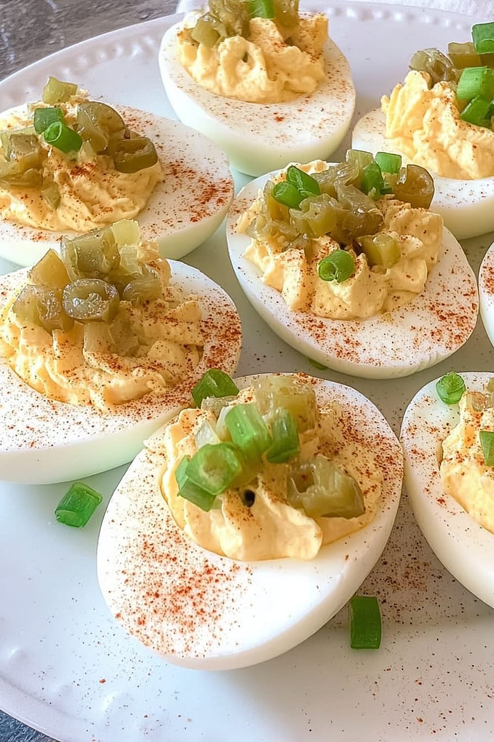 Southern Deviled Eggs with Pickle Relish - Happy Muncher