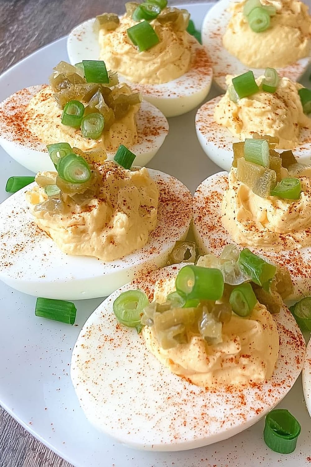 Southern Deviled Eggs with Pickle Relish - Happy Muncher