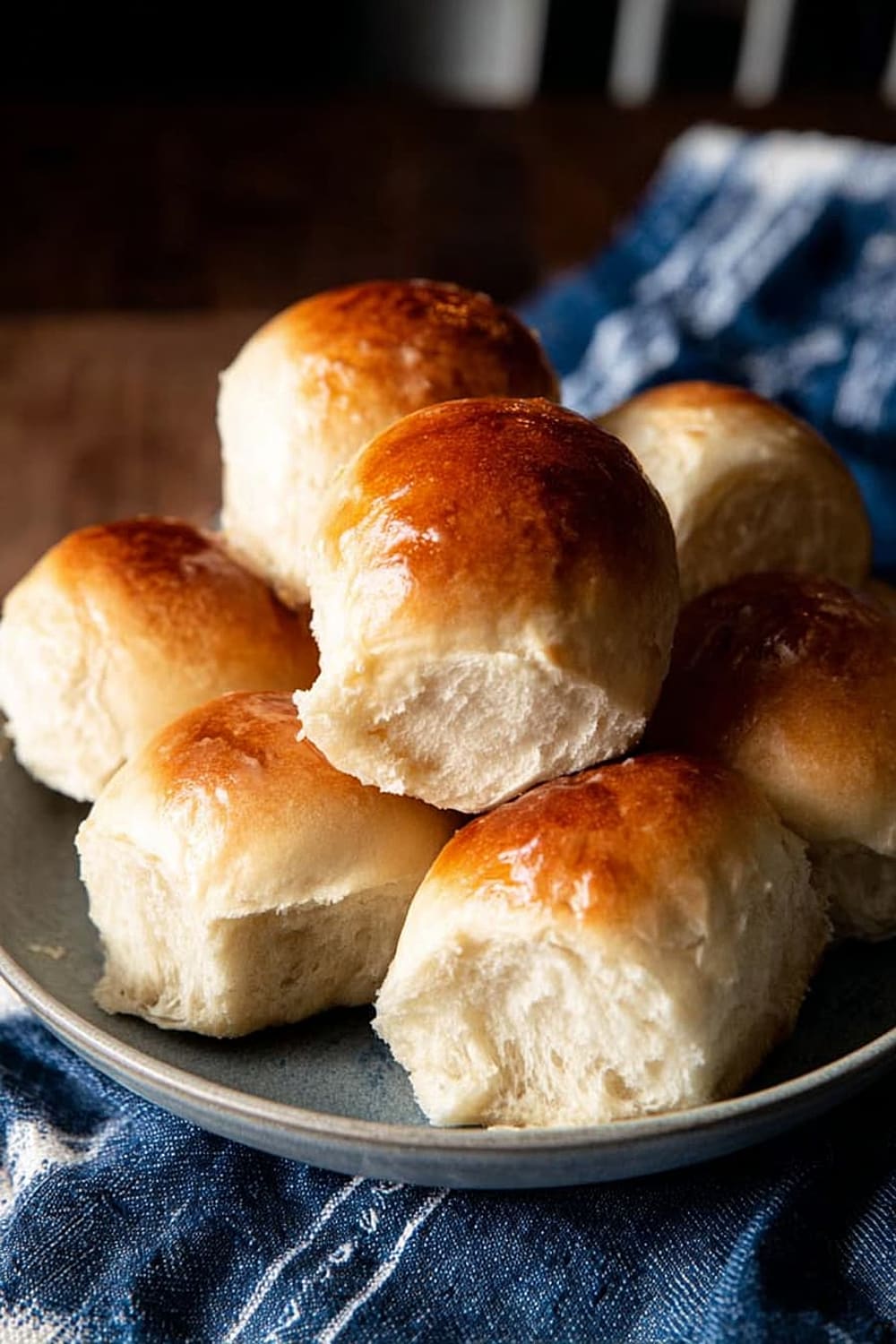 One Hour, No Knead, Easy Church Rolls - Happy Muncher