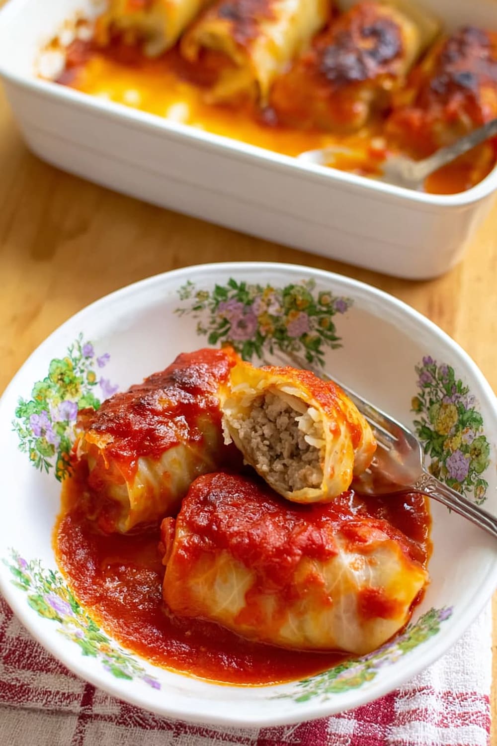 Authentic Polish Golumpki (Stuffed Cabbage) - Happy Muncher