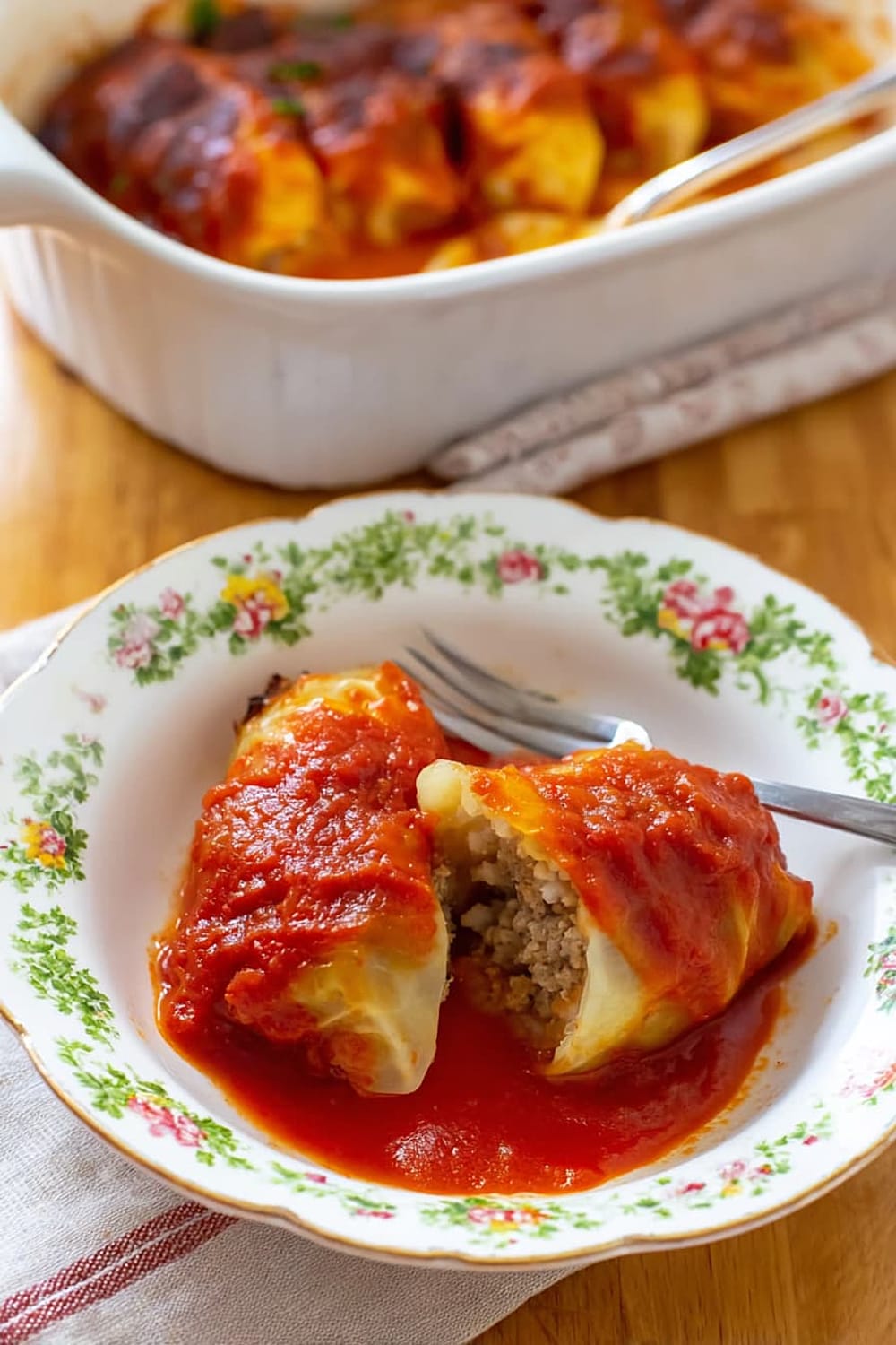 Authentic Polish Golumpki (Stuffed Cabbage) - Happy Muncher