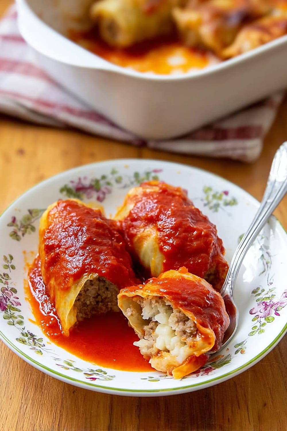 Authentic Polish Golumpki (Stuffed Cabbage) - Happy Muncher
