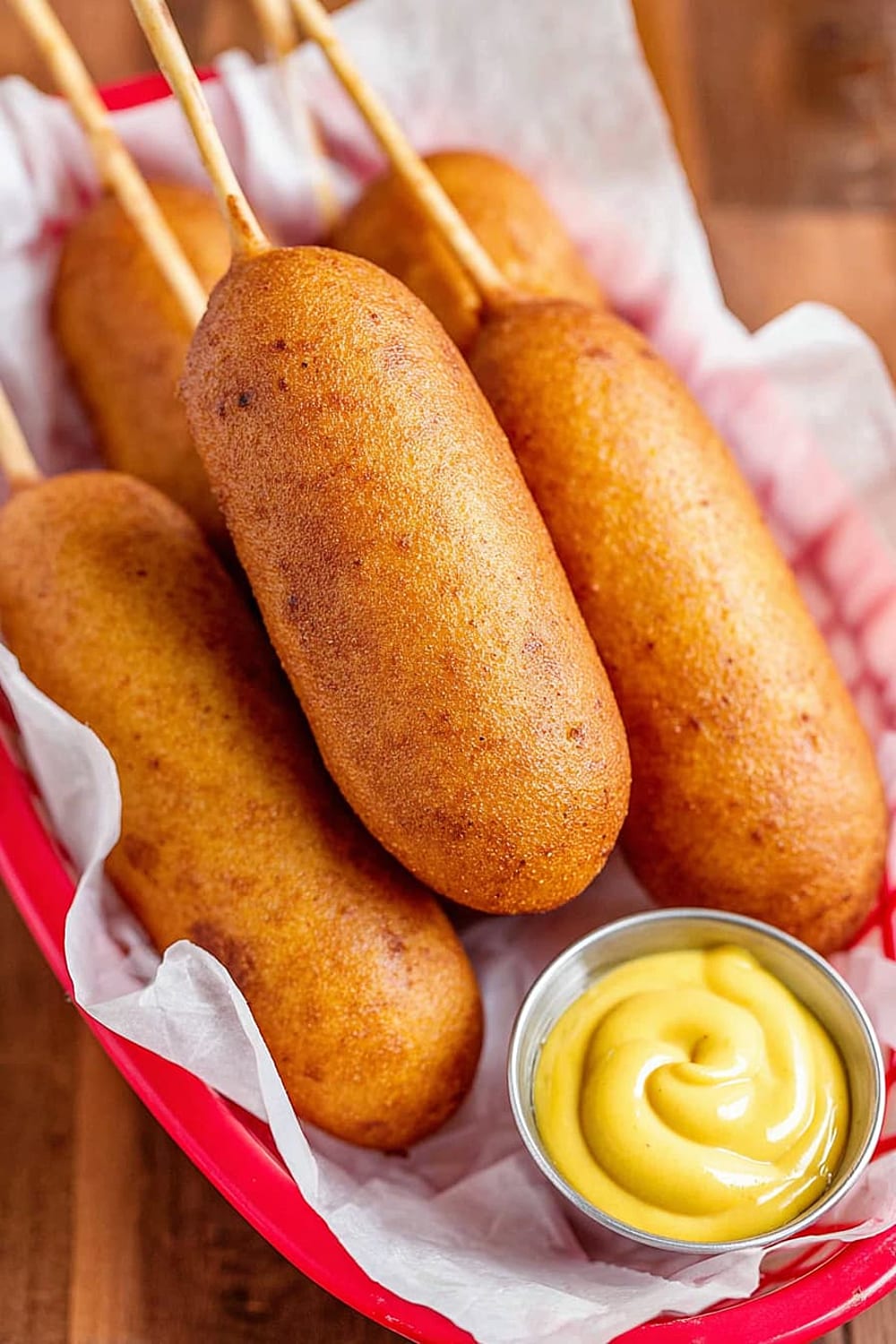Homemade Corn Dogs Recipe - Happy Muncher