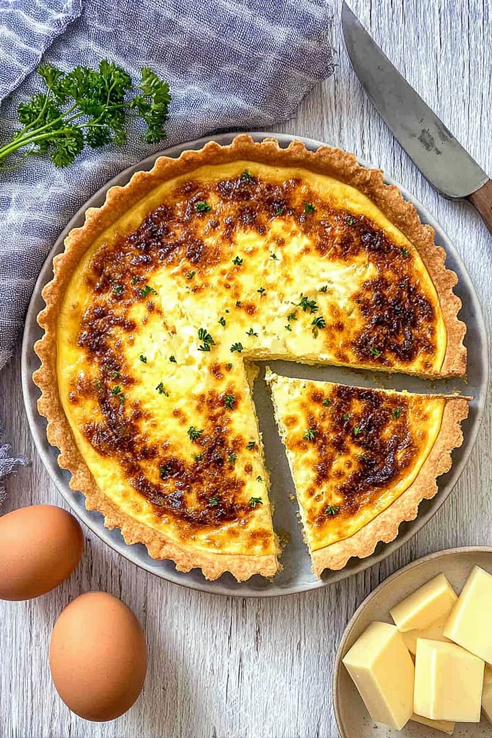 Cheese Flan Recipe - Happy Muncher