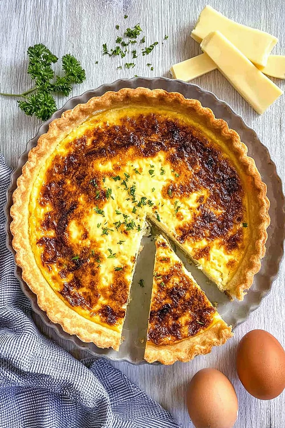 Cheese Flan Recipe - Happy Muncher