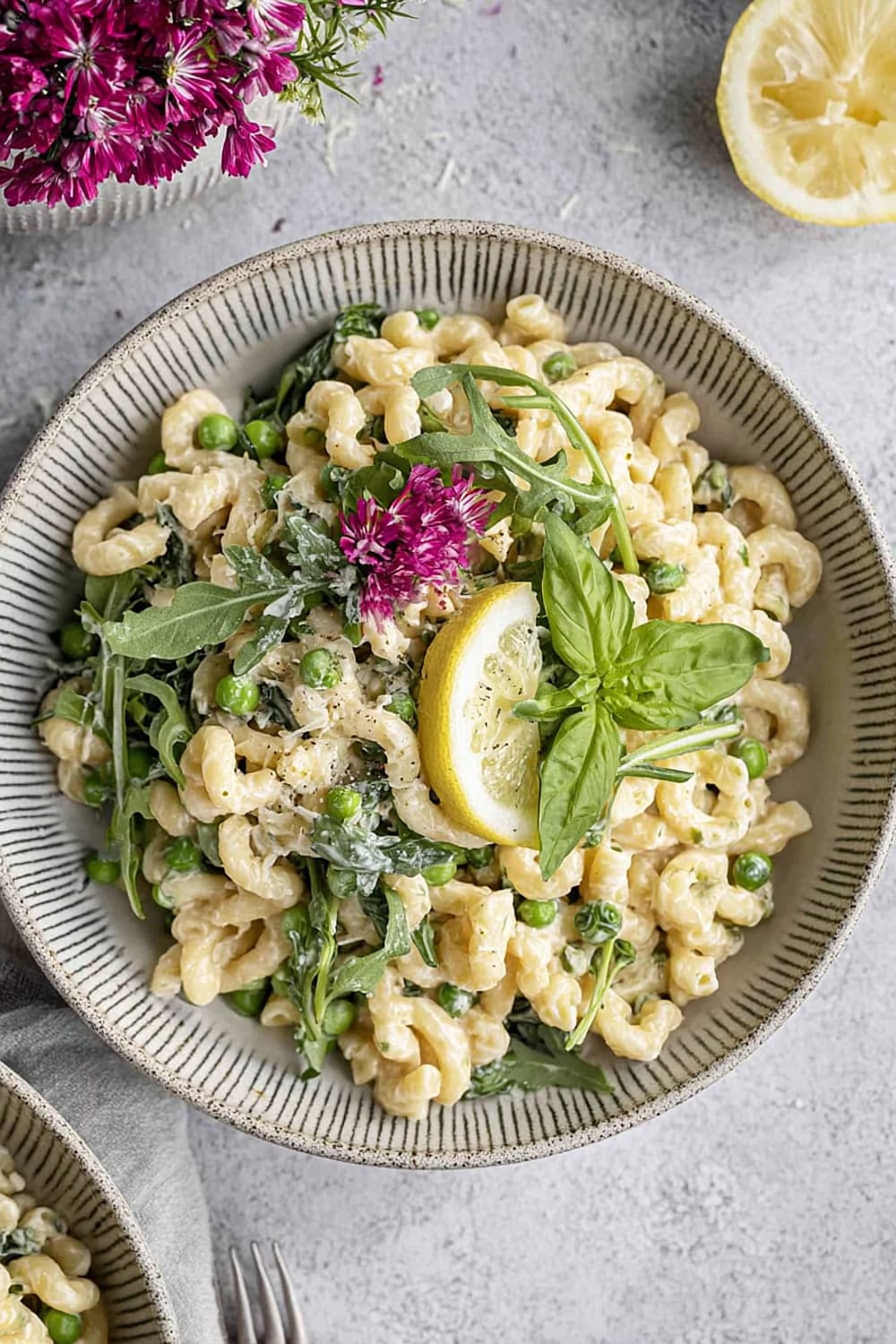 One Pot Lemon Ricotta Pasta - Happy Muncher