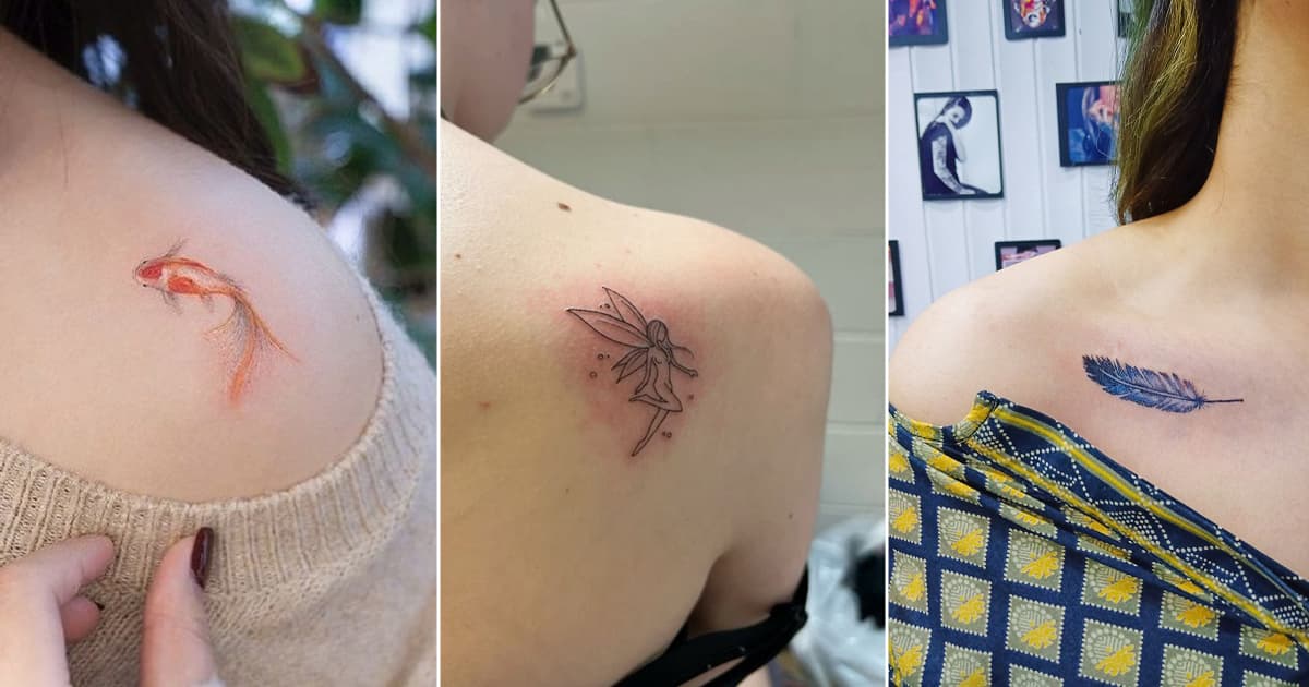 23 Shoulder Tattoos for Women - Happy Muncher