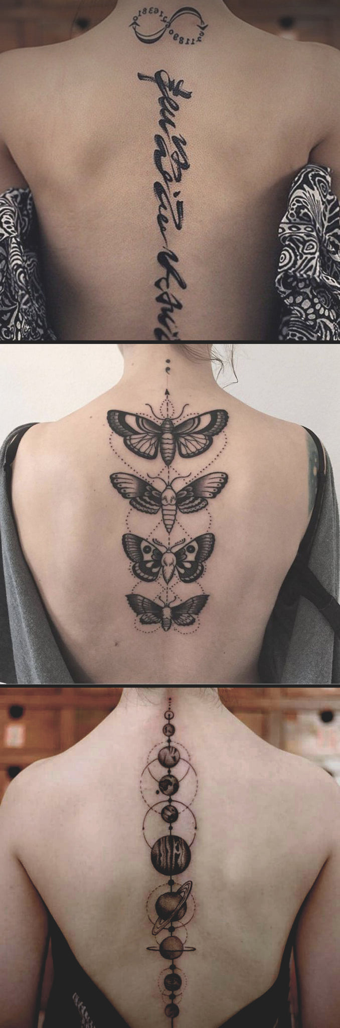 23 Stunning Spine Tattoos That’ll Take Your Breath Away - Happy Muncher