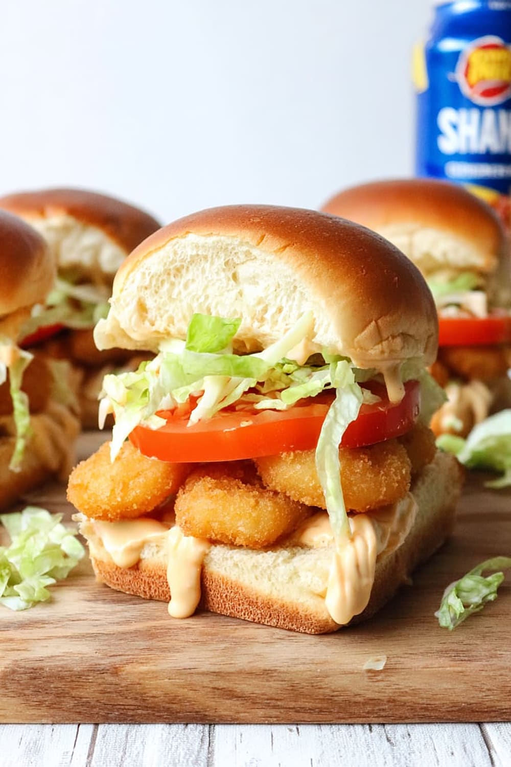 Sweet Shrimp Po Boy Sliders - Happy Muncher