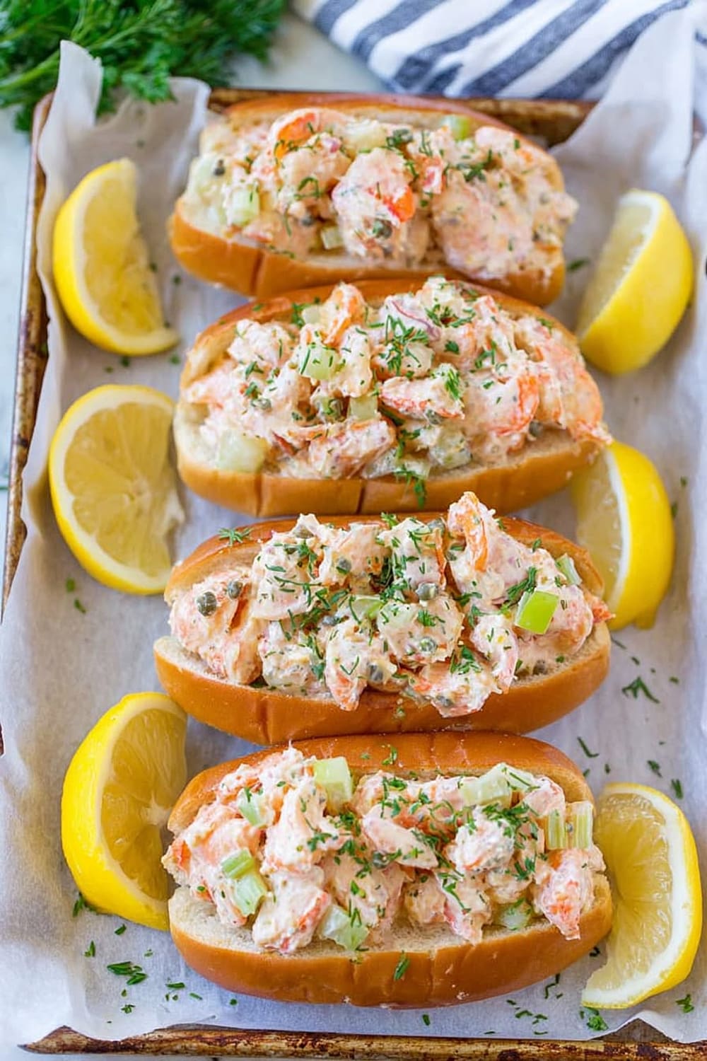 The Best Classic Shrimp Rolls - Happy Muncher