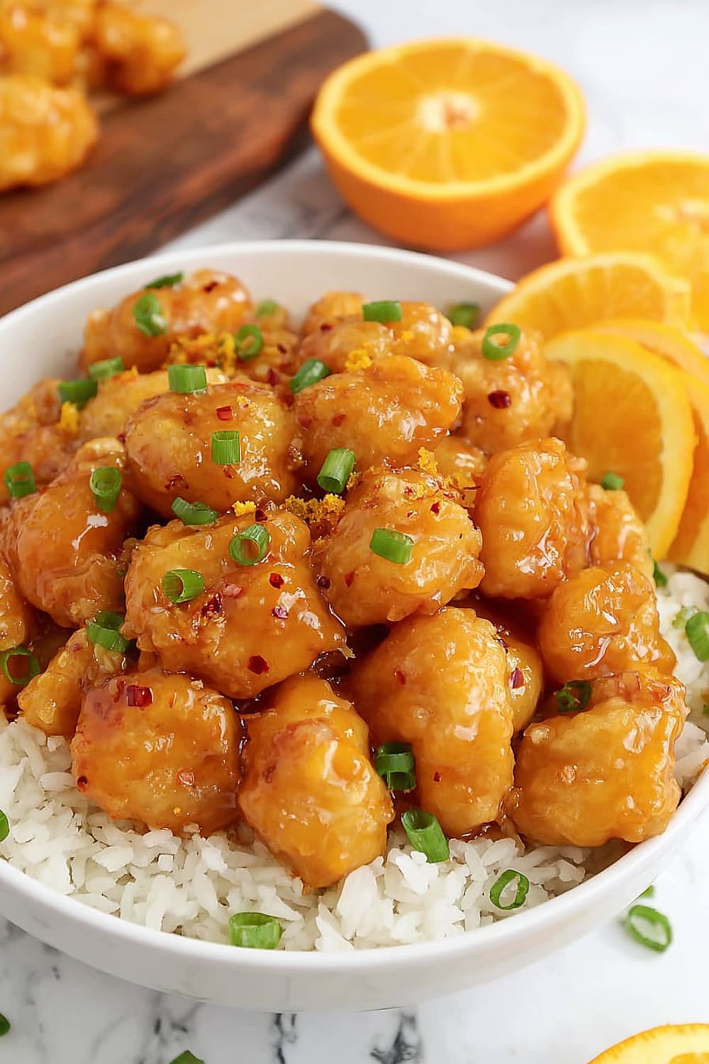 Chinese Orange Chicken - Happy Muncher