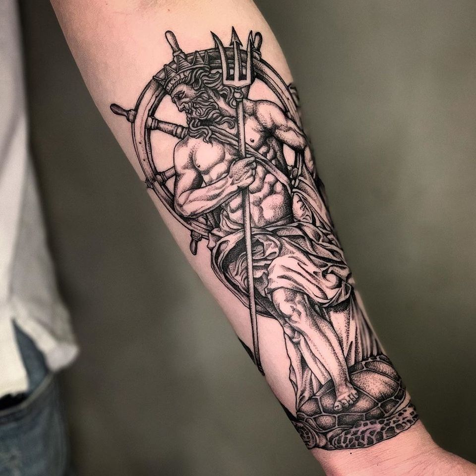 33 Greek Mythology Tattoos for Women Inspired by Gods & Goddesses ...